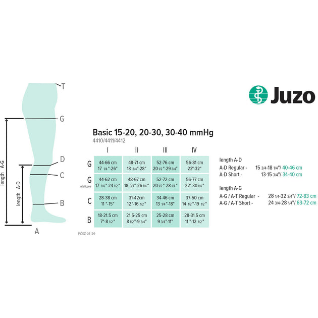 Juzo Basic Pantyhose (15-20 mmHg) | Medity Health