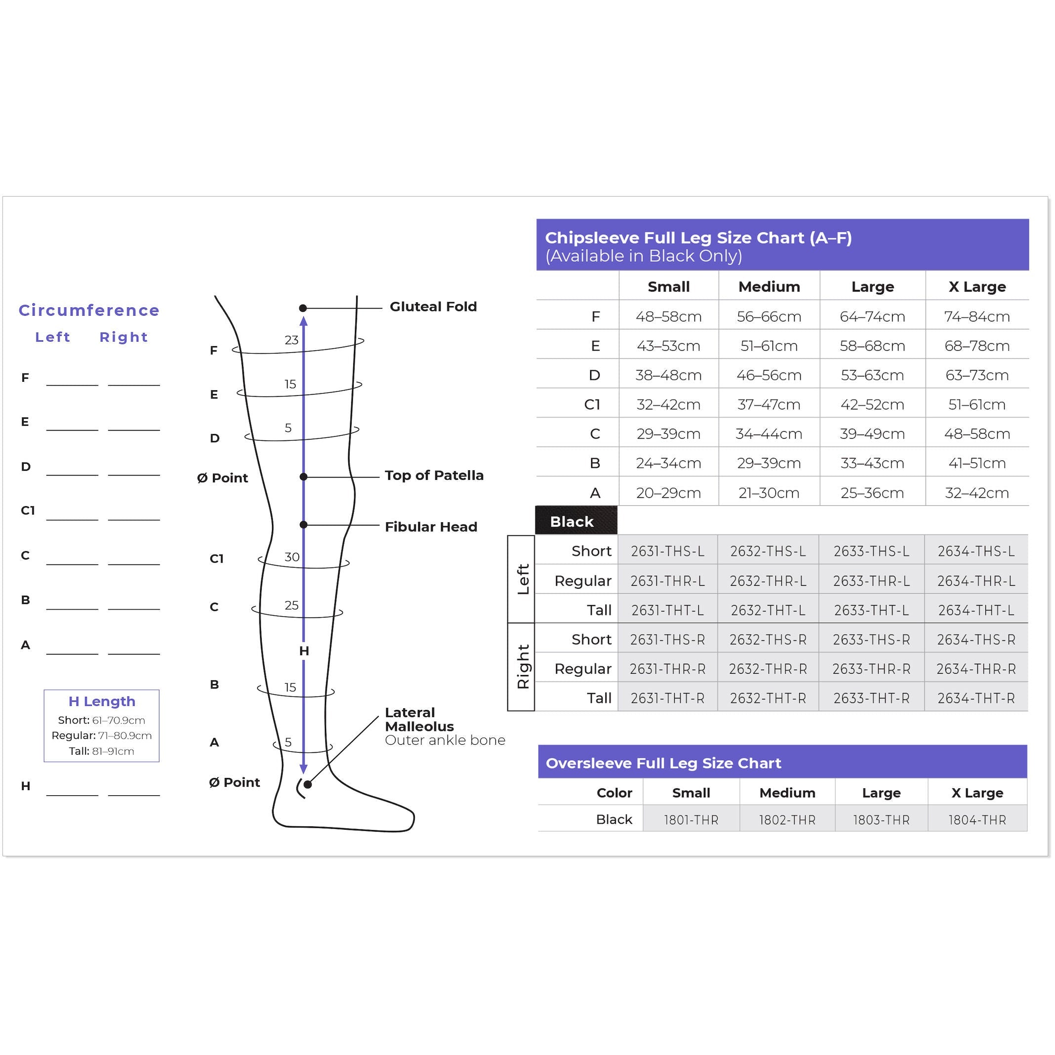 Sigvaris Chipsleeve - Full Leg | Medity Health